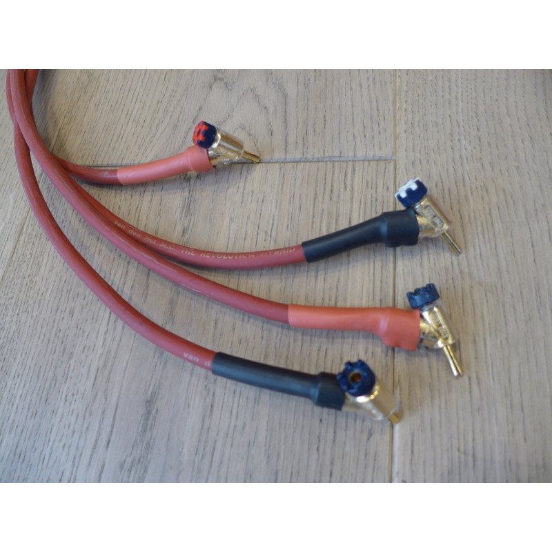 cable altavoz vdh revolution hybrid 3,5m + conectores wbt