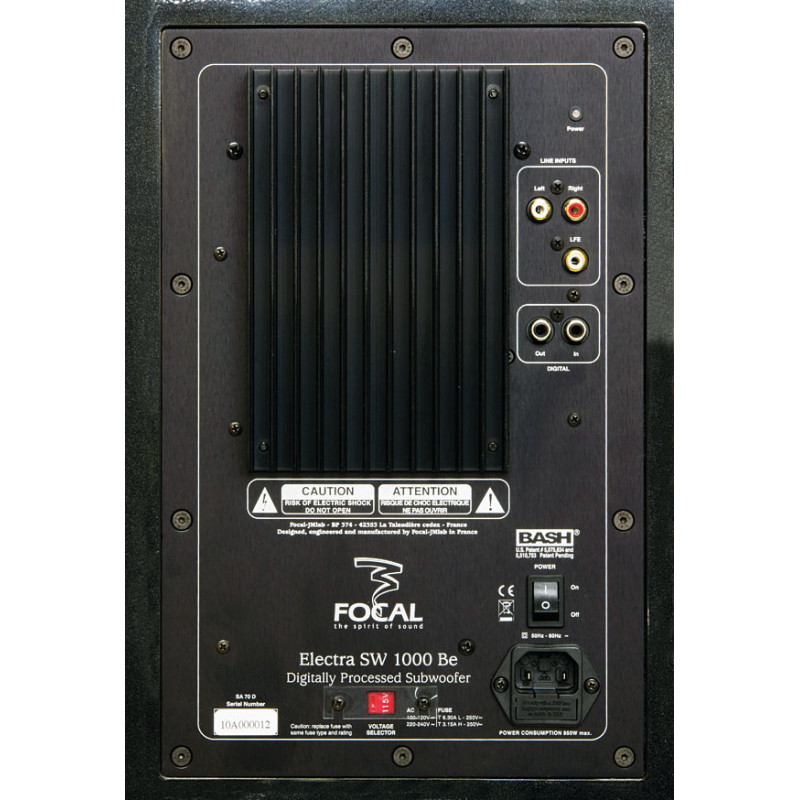 subwoofer focal jmlab electra sw1000be